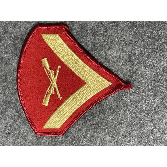 Other | Military Patch Embroidered Usmc Marine Corps Lance Corporal ...